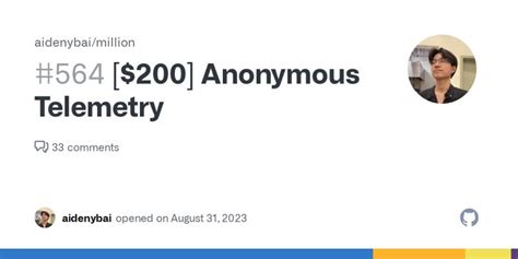 Timonwa Akintokun On Linkedin 100 Anonymous Telemetry · Issue 564