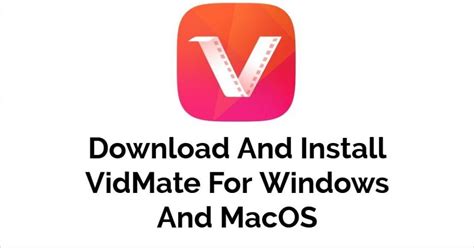 Vidmate For Pc Download Latest Version Windows