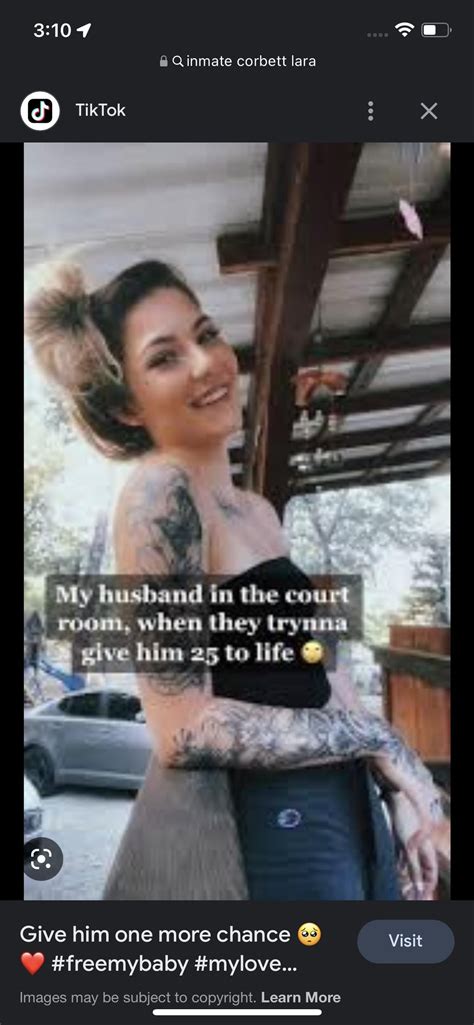 Alexislara01 On Tiktok Whys Her Husband Locked Up I Wanna Know Who
