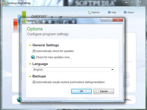 Free Registry Defrag Softpedia