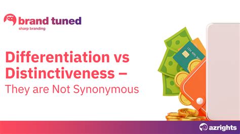 Differentiation Vs Distinctiveness They Are Not Synonymous