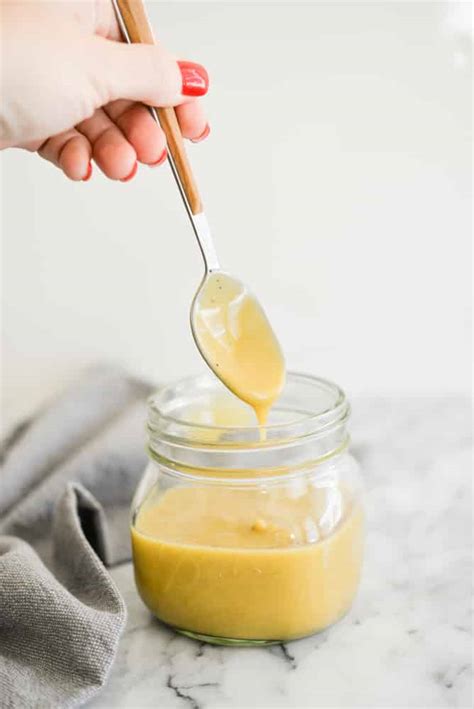 Creamy Honey Mustard Dressing Fed And Fit