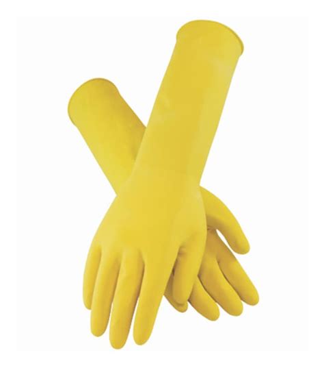 PIP Assurance 48 L2125Y Unsupported Latex Gloves Flock Lined Fisher