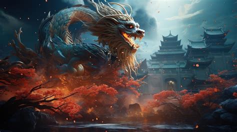 Premium Ai Image Whimsical Scenes Of Myth Digital Art Illustration Generative Ai