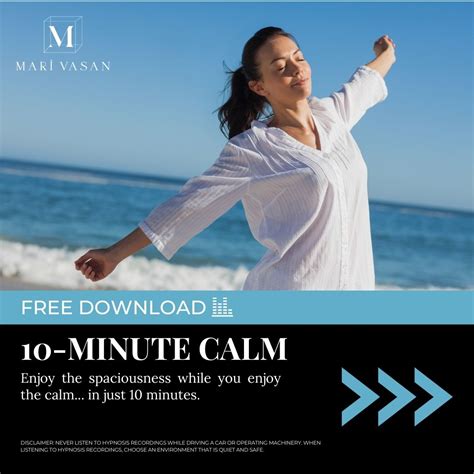 10 Minute Calm Mari Vasan
