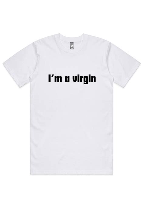 Virgin T Shirt Unisex T Shirt Celibate Meme Virgin Meme Etsy Uk