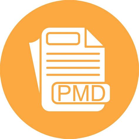 Pmd File Format Functional Flat Style 62140829 Vector Art At Vecteezy