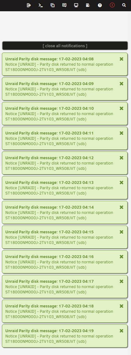 unraid parity disk message unraid does not fall asleep r unraid