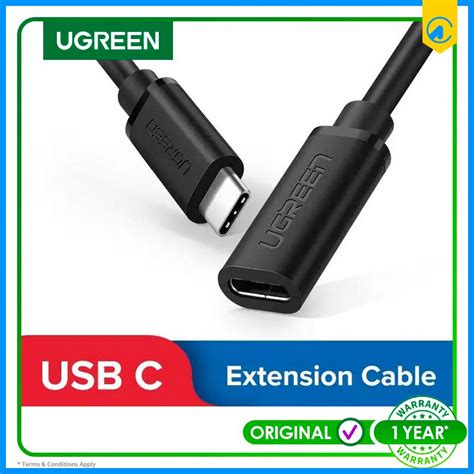 Jual Ugreen USB Type C Extension To USB Type C Female Cable Cm Shopee Indonesia