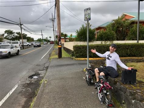 D3 80 Hele On Bus Stop In Pahoa Bromptoning