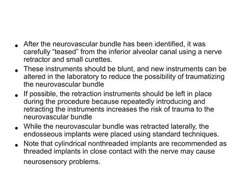 Inferior Alveolar Nerve Lateralization Pptx