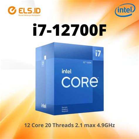 Jual Processor Intel Core I7 12700f Lga 1700 Box Shopee Indonesia