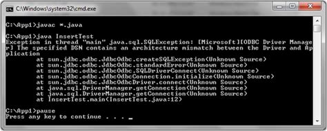 The Specified Dsn Contains An Architecture Mismatch Between The Driver And Application [solved