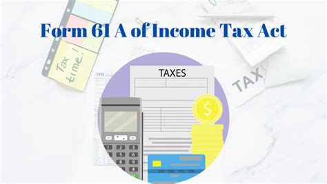 Form 61a Of Income Tax Act 2023 Guide