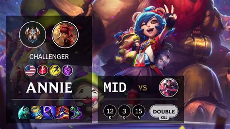Annie Mid Vs Irelia Na Challenger Patch 1114 Youtube