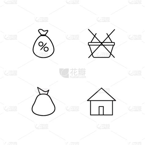 商务 计算机图标 矢量 篮子 百分比号 图像 标志 石洞壁画 布置 包