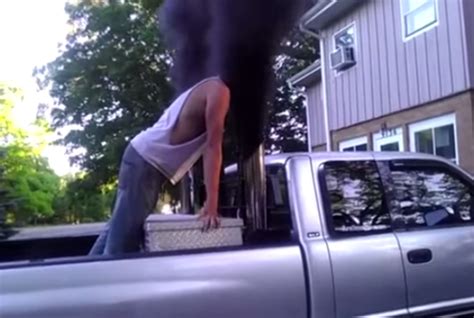 ‘rolling Coal Trucks Epically Troll Environmentalists Video Tpm