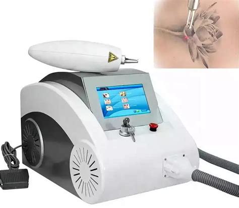 Portable Q Switch ND YAG Laser Picosecond Carbon Laser Tattoo And