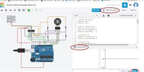 Simulasi Kontrol Kecepatan Motor Dc Menggunakan Tinkercad Dengan Algoritma Pid