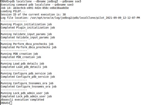 using dbaascli to manage oracle cdb and pdb s with exadata cloud at