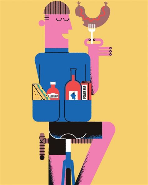 John Devolle Vector Illustrations Folio Illustration Agency Illustration Bike