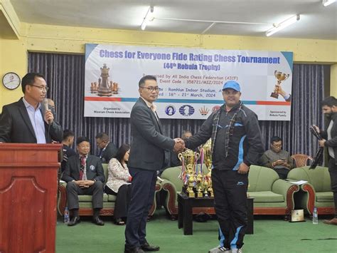 Ashutosh Kumar Triumphs At Chess For Everyone Rating Open 2024 In Mizoram Chessbase India