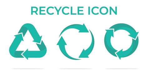 Premium Vector Recycle Icon
