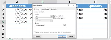 Excel Tip Dynamic Data Validation List 9expert