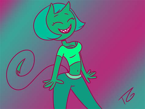 Demon Gal By Wigglems On Newgrounds