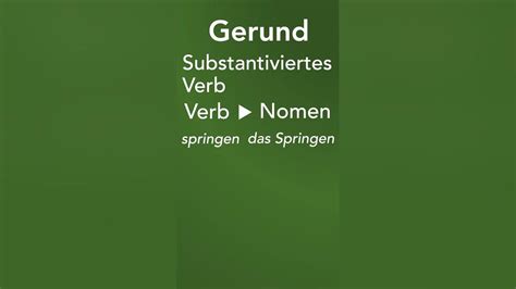 Was ist ein Gerundium? - YouTube