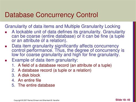 Concurrency Control Techniques Ppt Download