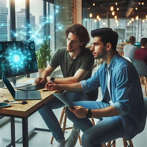 Premium Photo Developers Collaborated On Blockchain Projects In The