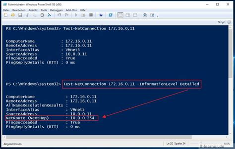 Mehr Erfolg Netzwerkprobleme Mit Der Powershell Verfolgen