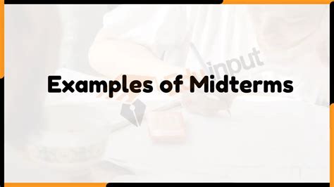 15 Examples Of Midterm Exams