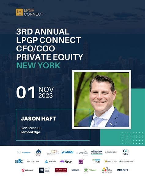 Jason Haft On Linkedin Looking Forward To Connecting At The Cfocoo Pe