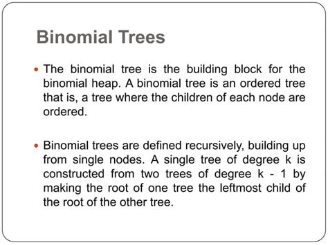 Binomial Heap Presentation Pptx