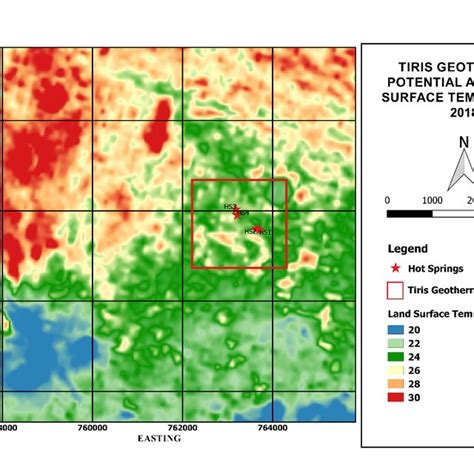 Tiris Geothermal Potential Area 2016 Ndvi Map Download Scientific Diagram