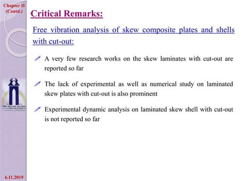 Finite Element Modelling For Composite Shell Pptx