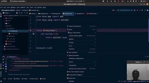 Kivy Tutorial 10 Boxlayout Positioning Widget On A Boxlayout Youtube