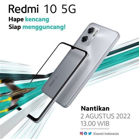 Spesifikasi Redmi 10 5g Kapan Rilis Di Indonesia
