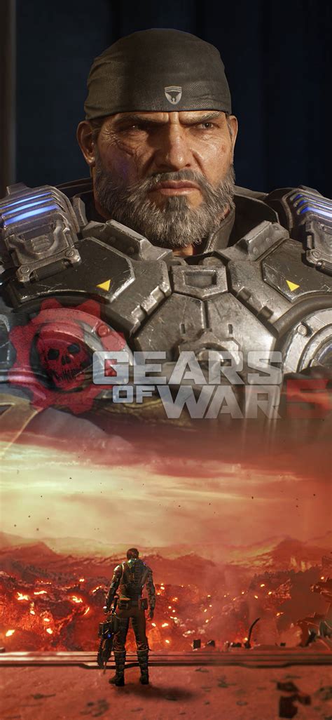 Download Marcus Fenix Gears 5 Iphone Wallpaper