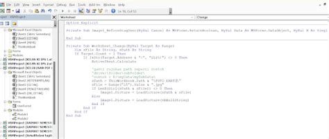 Rumus Vba Untuk Menyisipkan Gambar Secara Otomatis Di Excel
