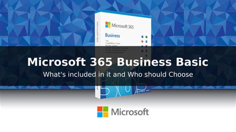 M365 Business Basic มีอะไรบ้างและใครควรใช้บ้าง