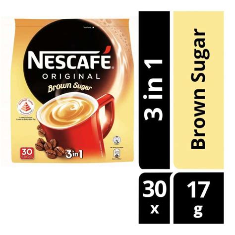 Jual Nescafe 3 In 1 Instant Coffee Original Brown Sugar Di Seller