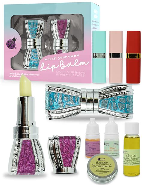 Lip Balm Kit Jeweled Cases Creative Play Nappa Awards