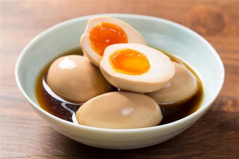 Ovo Cozido No Shoyu Fazer O Ingrediente Famoso Do RÁmen Em Casa é Tão