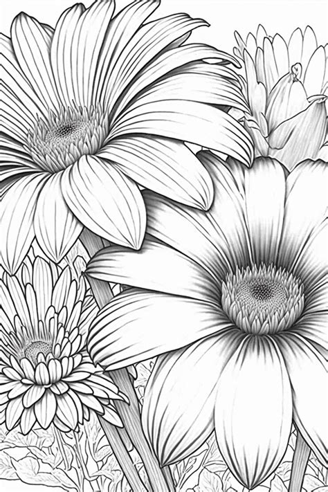 색칠하기 책에 대한 빈 정원 자연 색칠 페이지 흑백 프리미엄 사진