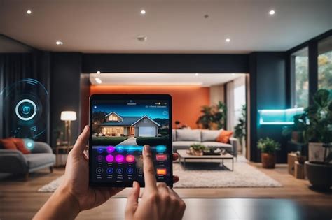 Premium Photo Modern Smart Home Management System Using Augmented Reality Smart Building The