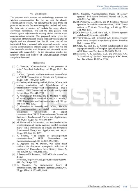 A Secure Chaotic Communication System Pdf