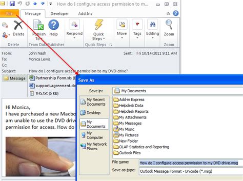 How To Upload An Email To Sharepoint